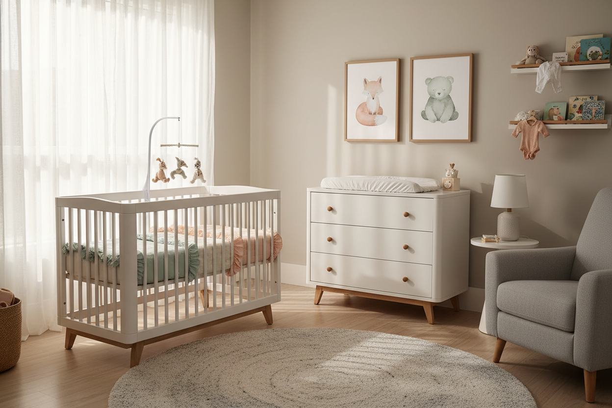 Peachy Nursery – Stylish & Safe Baby Furniture & Décor